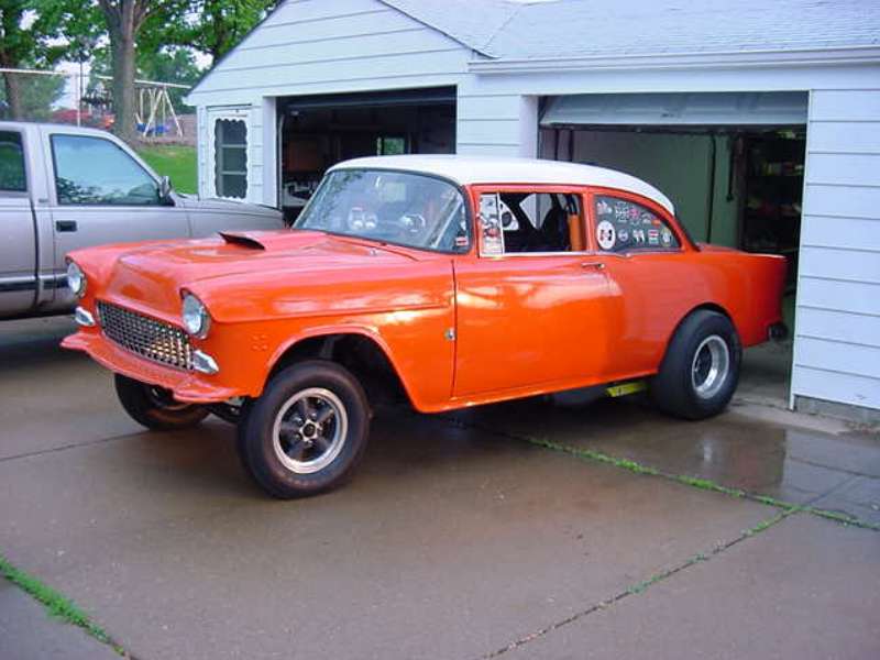 Gasser Madness! - Mark Johnson's 55 Chevy
